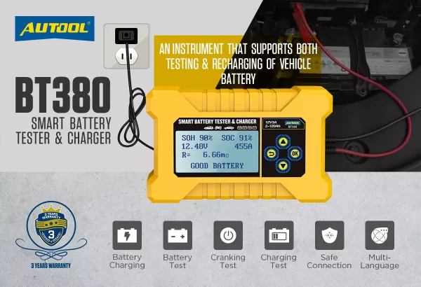 Batería Scanner Bt380 - Autool - Imporchile