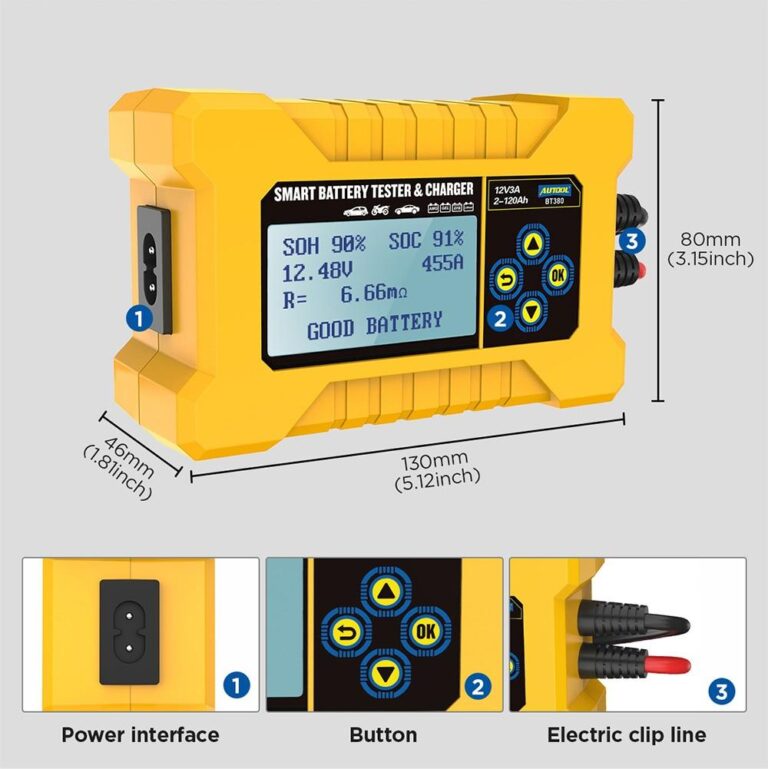 Batería Scanner Bt380 - Autool - Imporchile