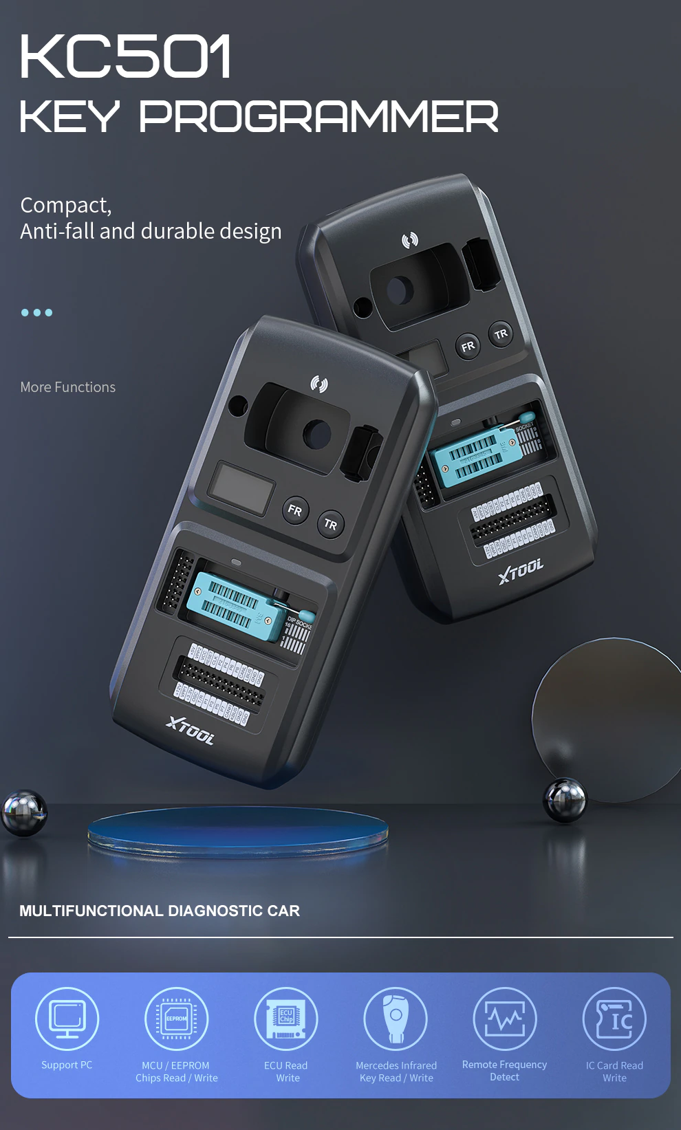 GENERICO Programador Llaves KC501 - Xtool | falabella.com