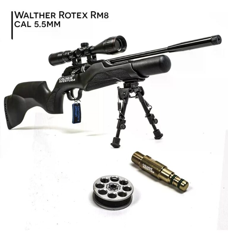 Rifle Pcp Umarex ROTEX RM8 1000 Fps 5.5 Mm 30J + Silenciador - Imporchile
